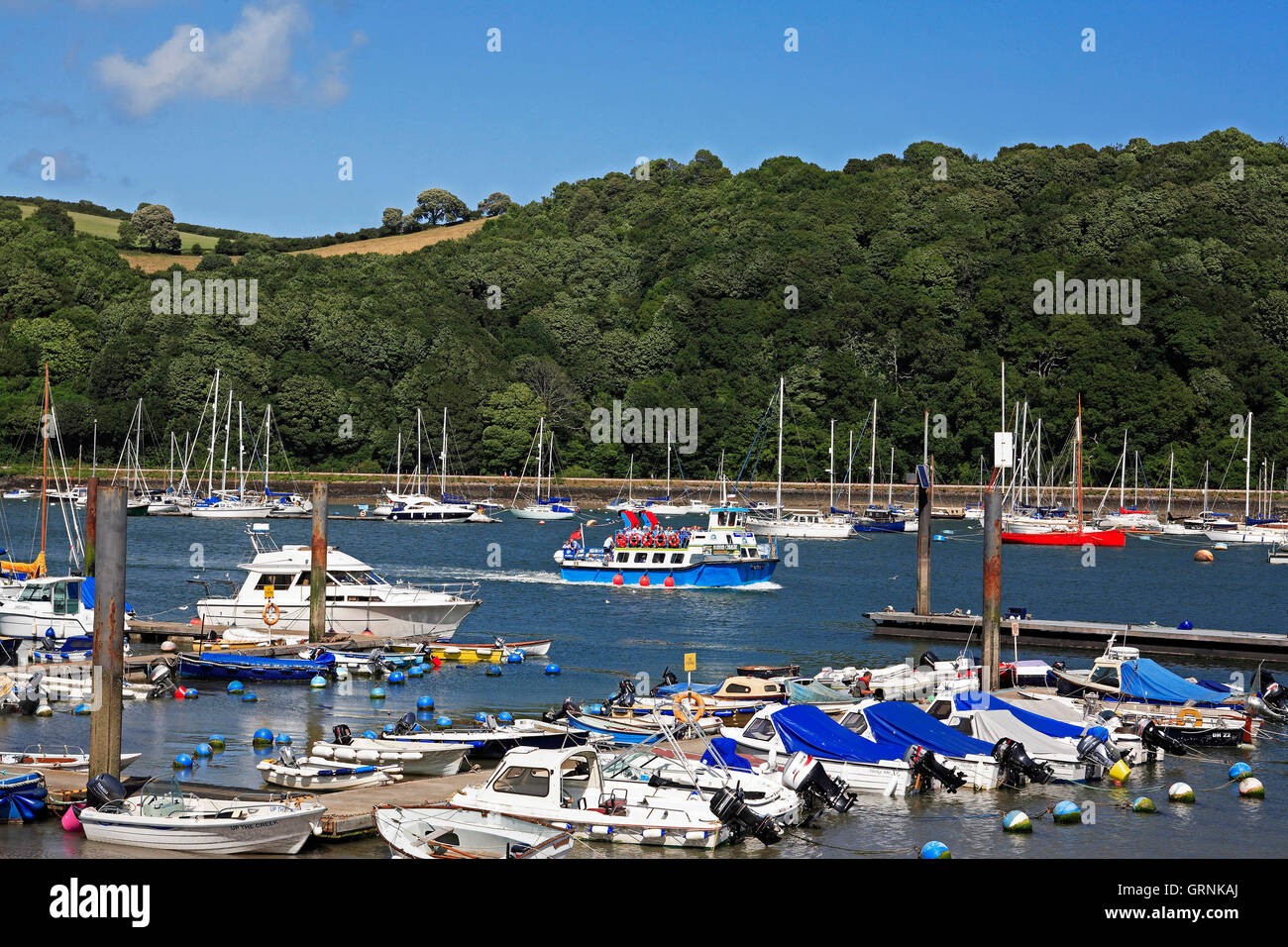Dartmouth & River Dart, Devon Stock Photo - Alamy