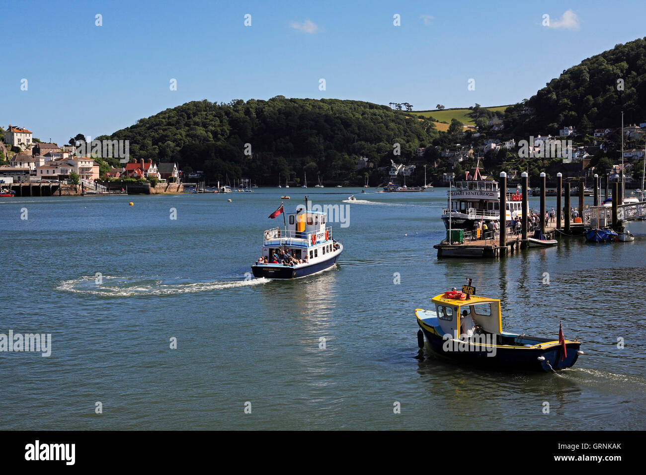 Dartmouth & River Dart, Devon Stock Photo - Alamy