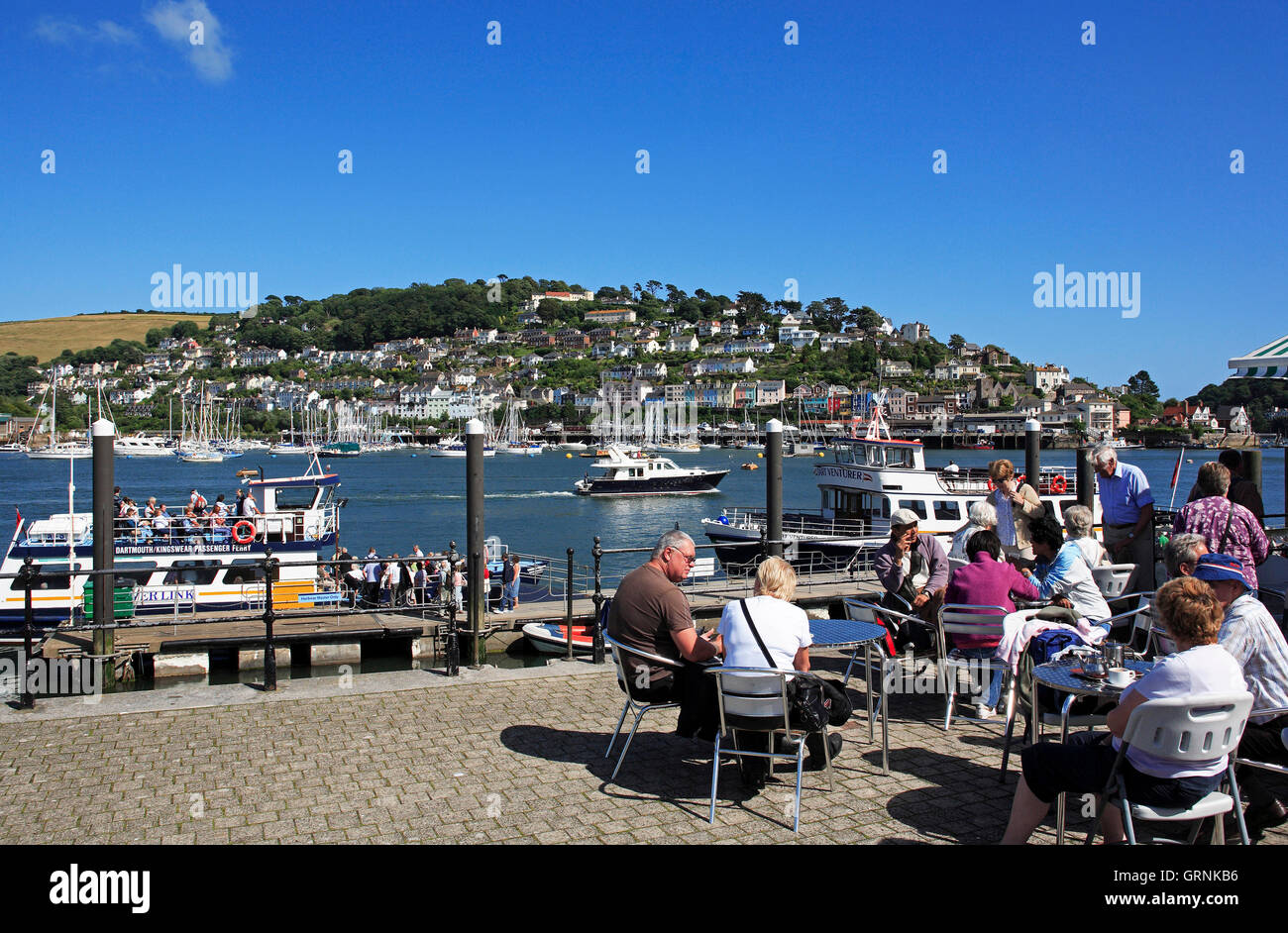 Dartmouth & River Dart, Devon Stock Photo - Alamy