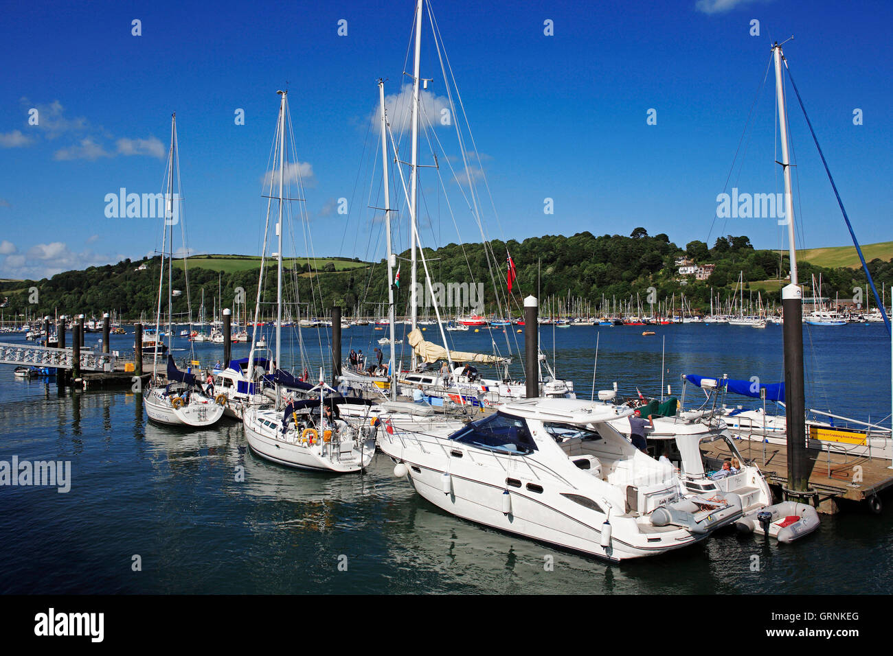 Dartmouth & River Dart, Devon Stock Photo - Alamy