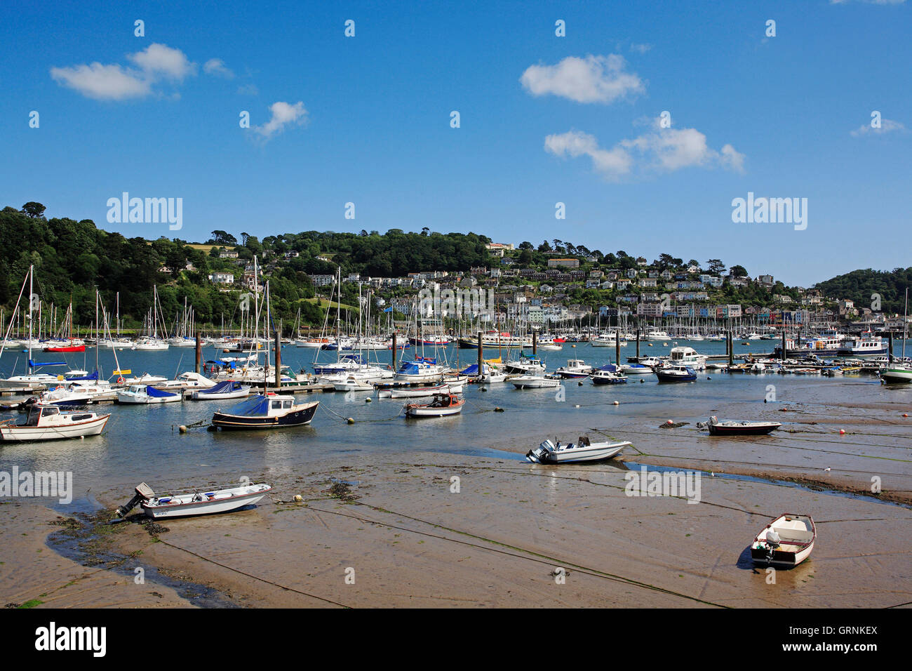 Dartmouth & River Dart, Devon Stock Photo - Alamy
