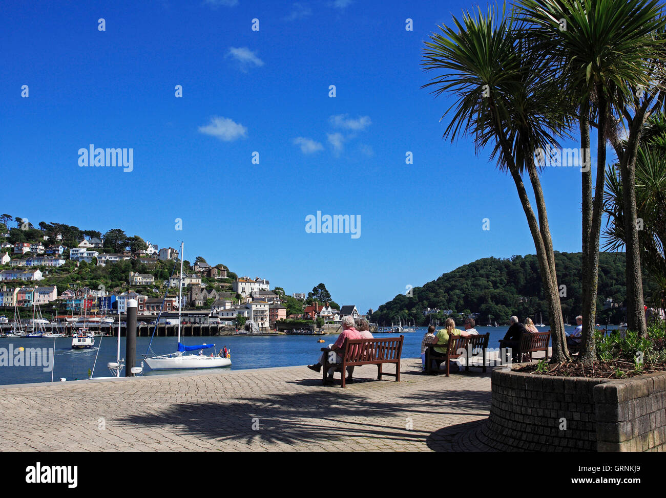 Dartmouth & River Dart, Devon Stock Photo - Alamy