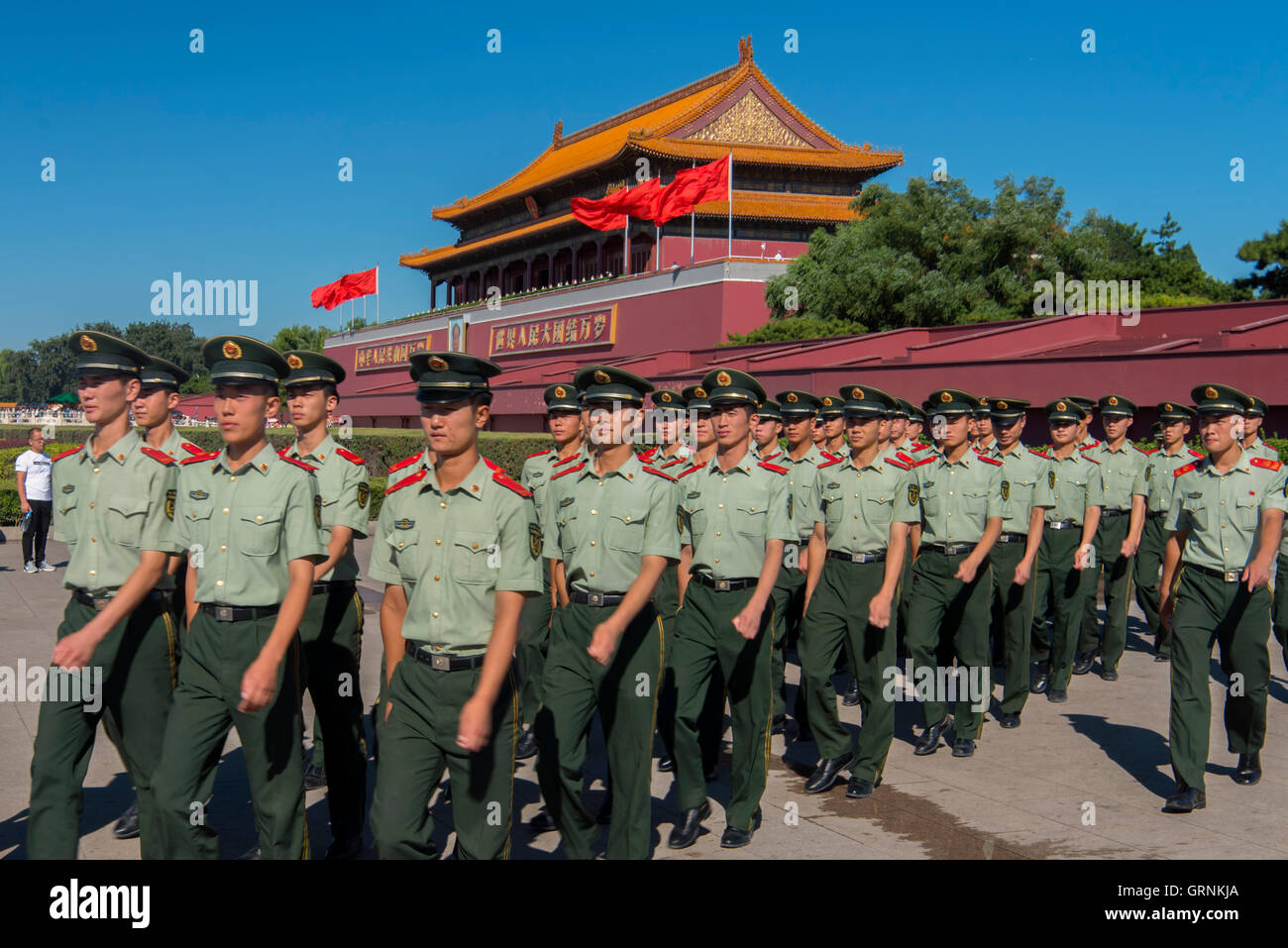 Communist china military parade hi-res stock photography and images - Alamy