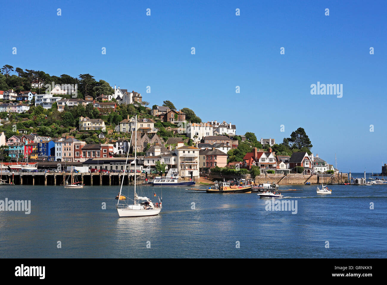 Dartmouth & River Dart, Devon Stock Photo - Alamy