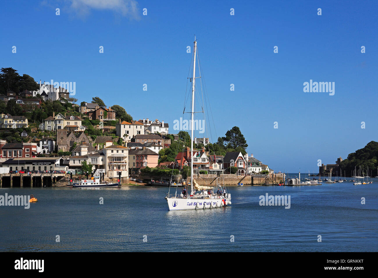 Dartmouth & River Dart, Devon Stock Photo - Alamy
