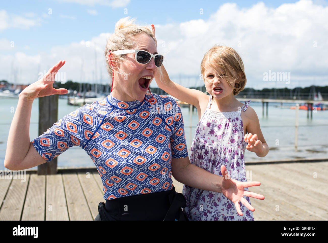 Pulling faces hi-res stock photography and images - Alamy