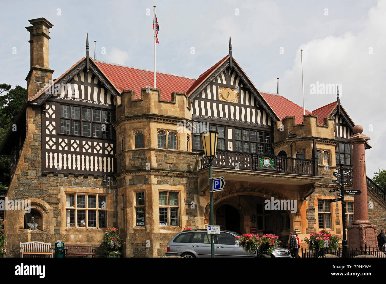 Town Hall, Lynton, Devon Stock Photo - Alamy