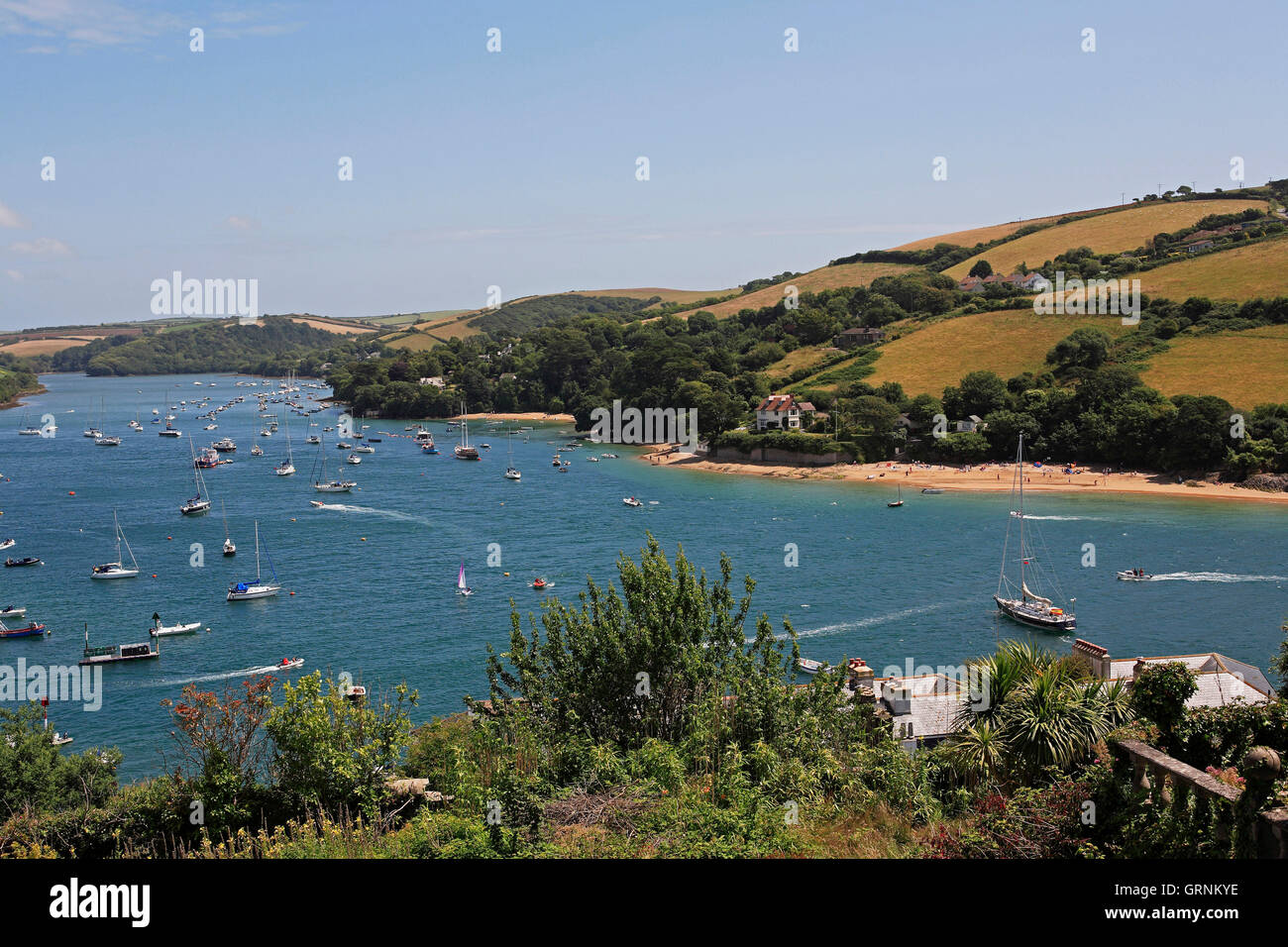 Salcombe & Kingsbridge Estuary, Devon Stock Photo - Alamy