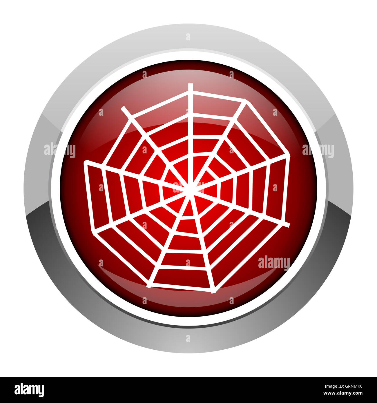 spider web icon Stock Photo - Alamy