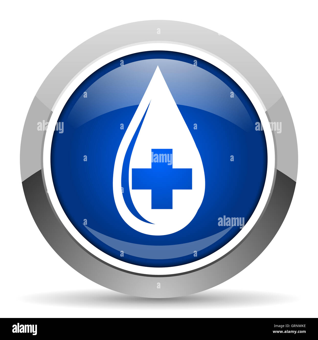 Blood icon hi-res stock photography and images - Alamy