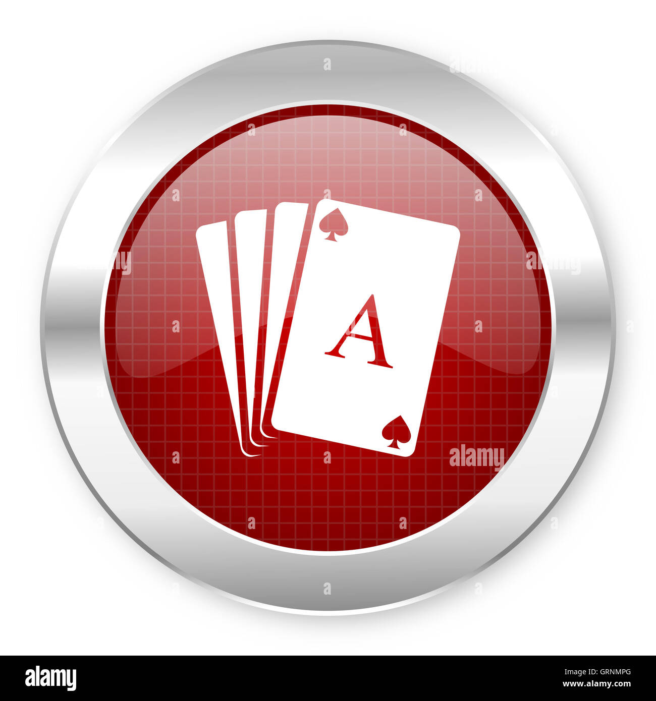 playing cards icon Stock Photo - Alamy