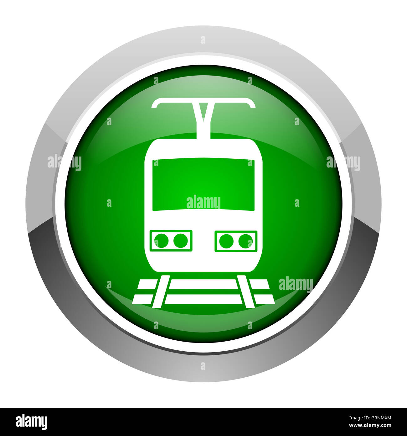 Train icon tube hi-res stock photography and images - Alamy