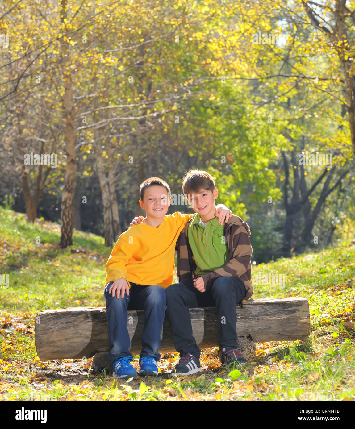 Boys best friends hi-res stock photography and images - Alamy