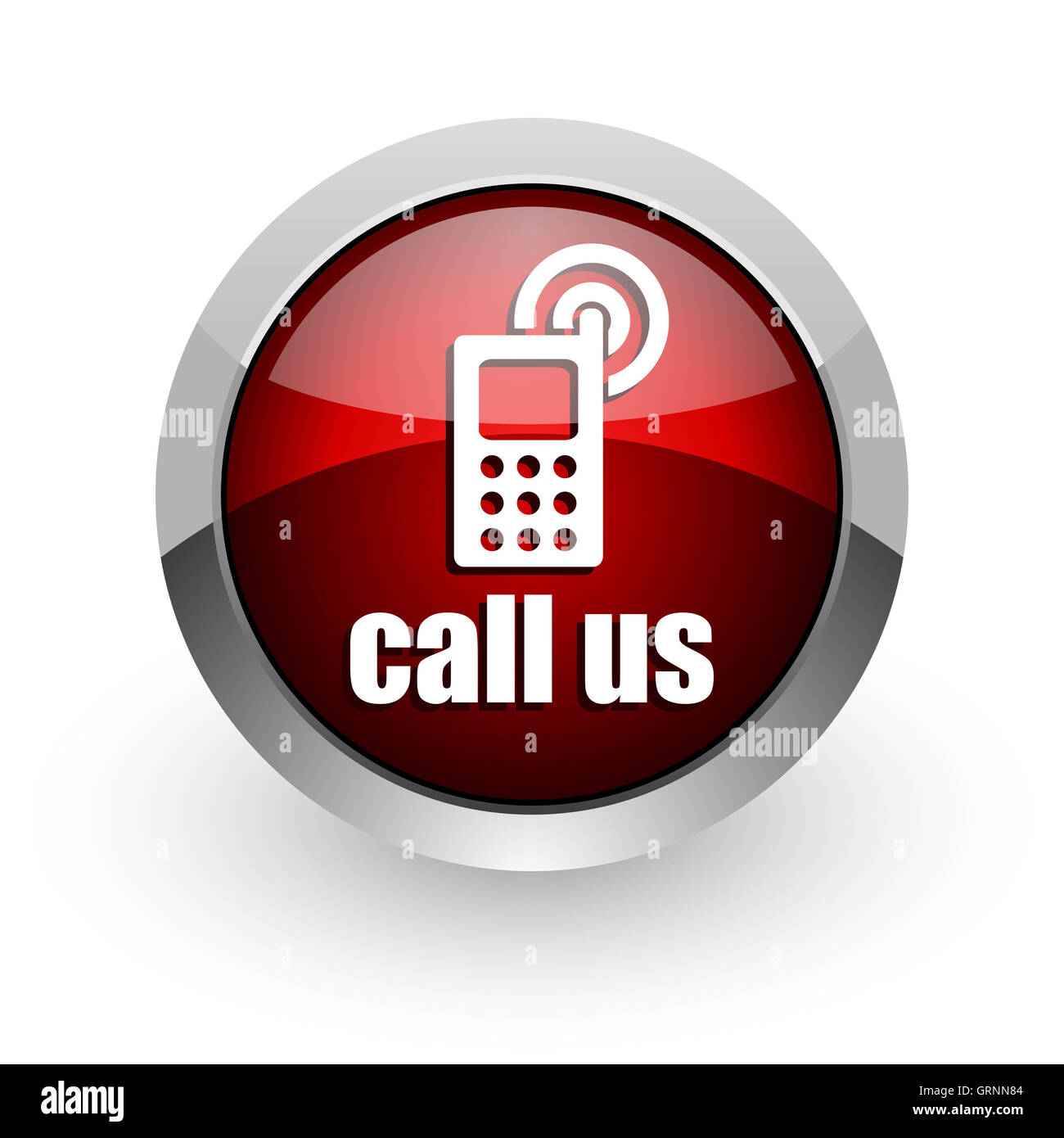 Call us red web hi-res stock photography and images - Alamy