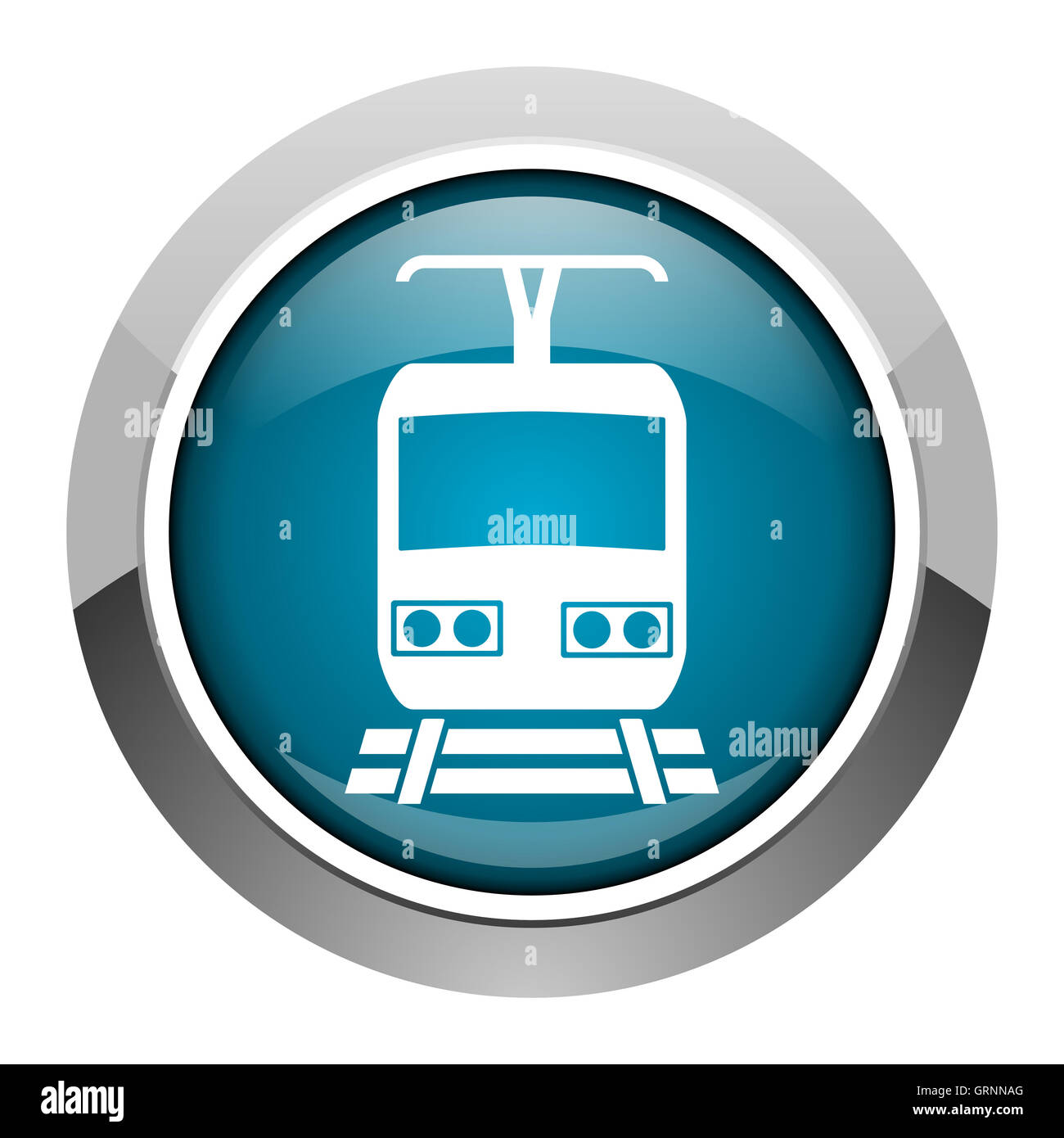 Train icon tube hi-res stock photography and images - Alamy