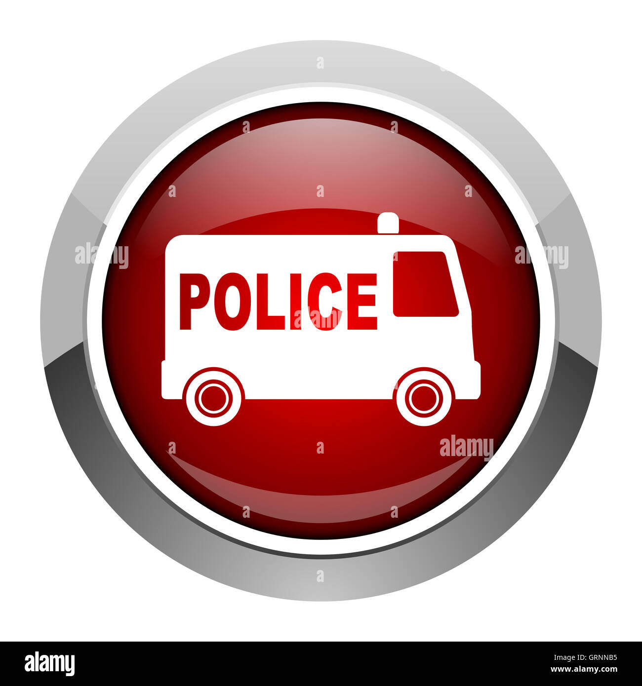 Traffic police patrol car driver Cut Out Stock Images & Pictures - Alamy