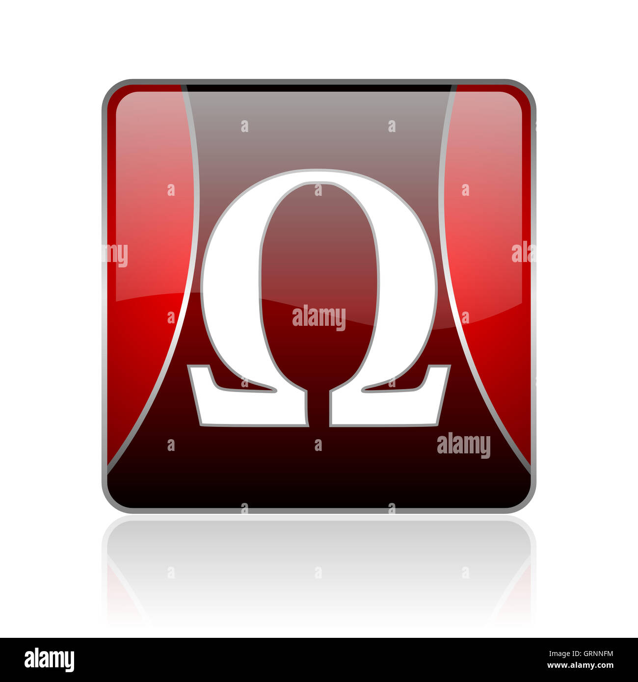 Omega logo icon hi-res stock photography and images - Alamy