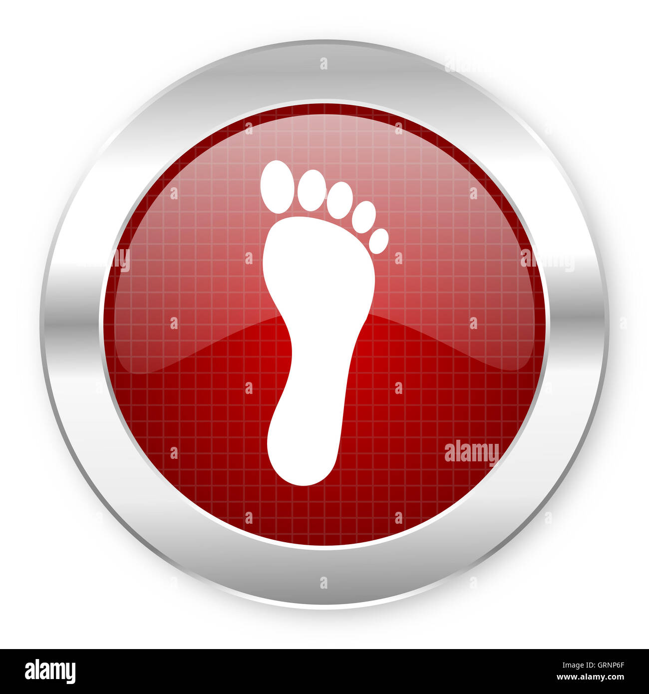 Footprint steps Cut Out Stock Images & Pictures - Alamy
