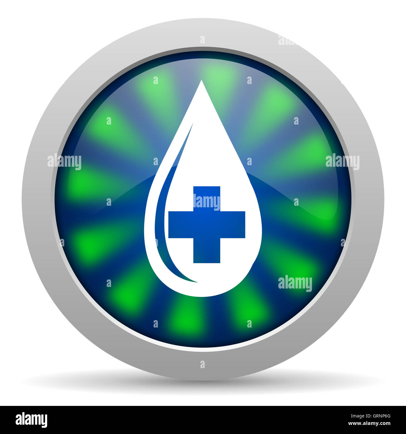 Blood test symbol icon Cut Out Stock Images & Pictures - Alamy