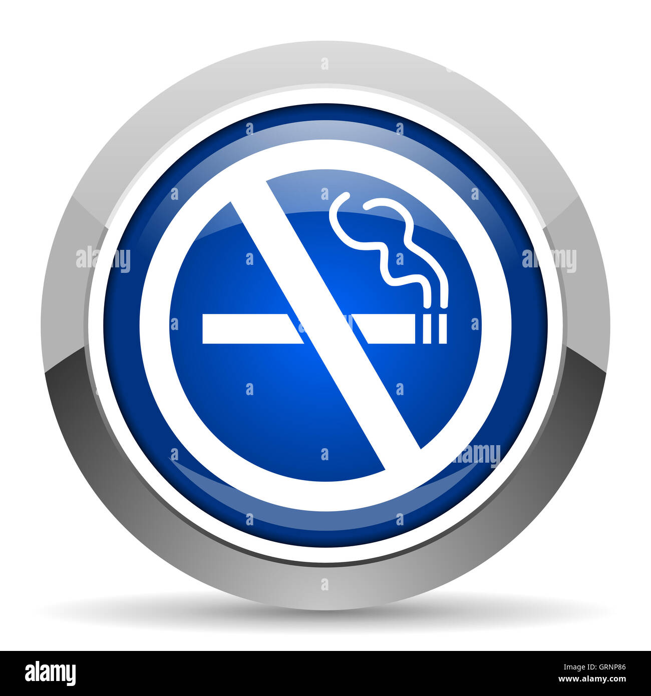 no smoking icon Stock Photo - Alamy