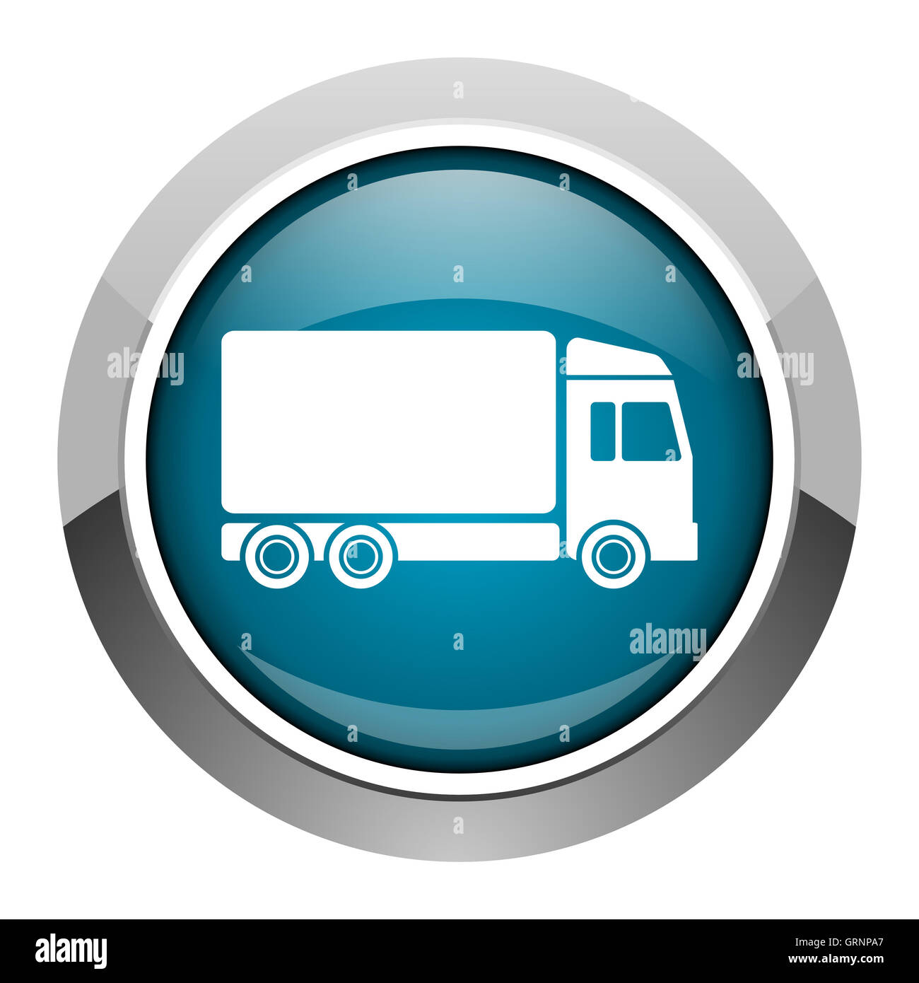 Transportation delivery truck phone Cut Out Stock Images & Pictures - Alamy