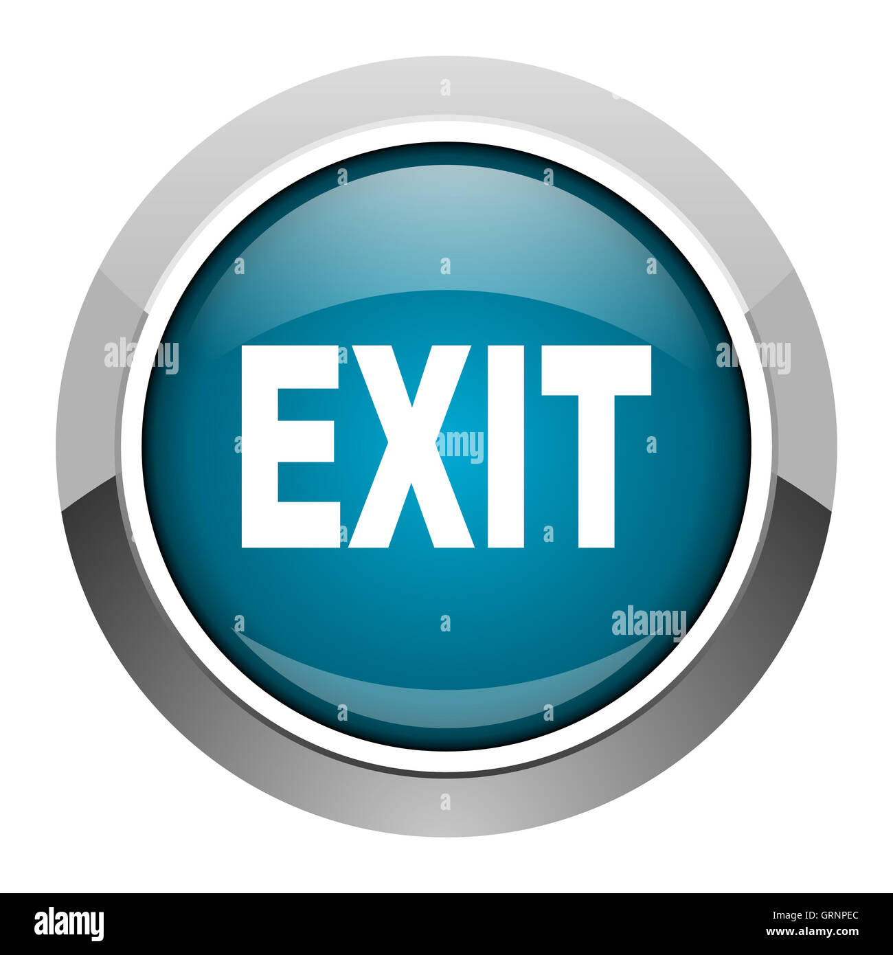 Logout exit icon arrow hi-res stock photography and images - Alamy