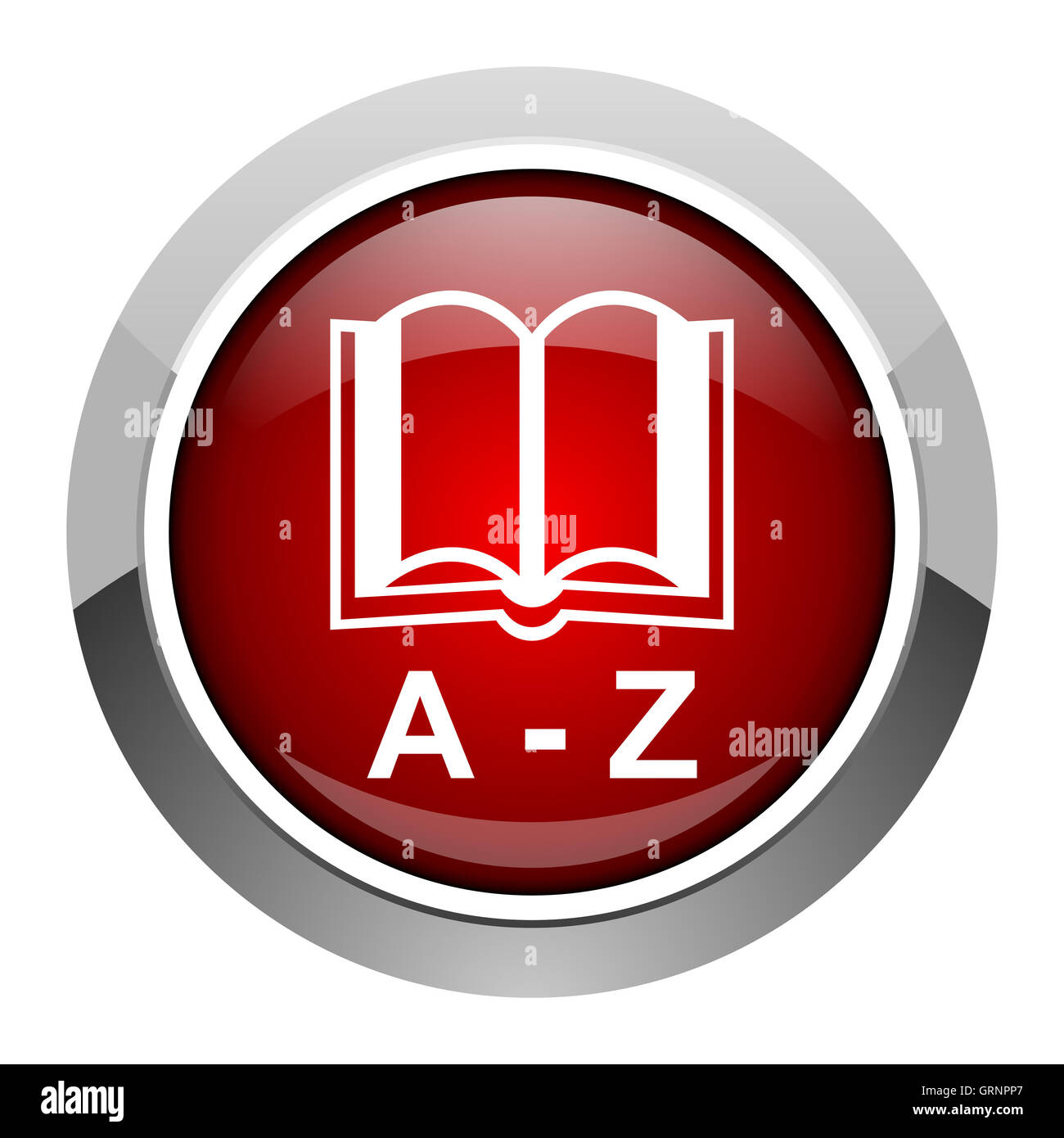 Dictionary icon hi-res stock photography and images - Alamy