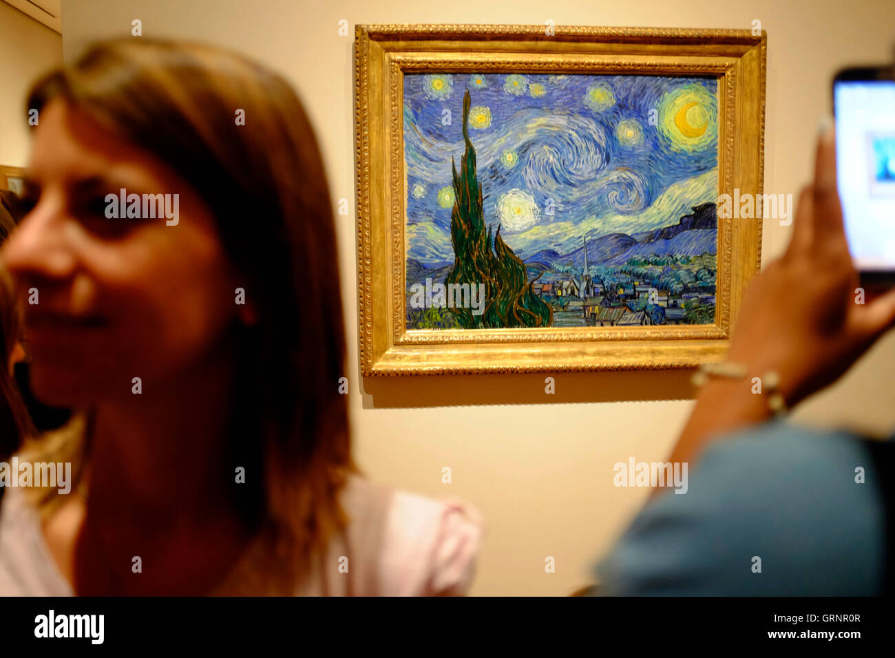 Van gogh starry night moma hi-res stock photography and images - Alamy