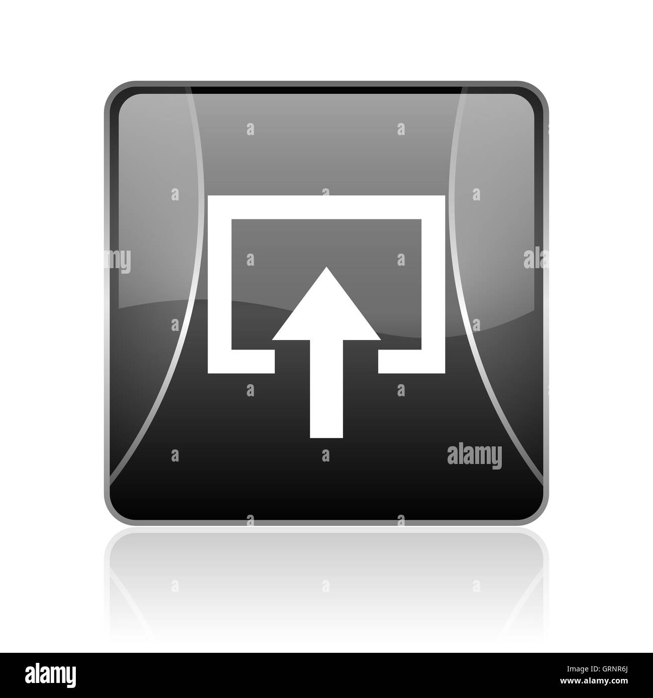 Enter icon website button Black and White Stock Photos & Images - Alamy