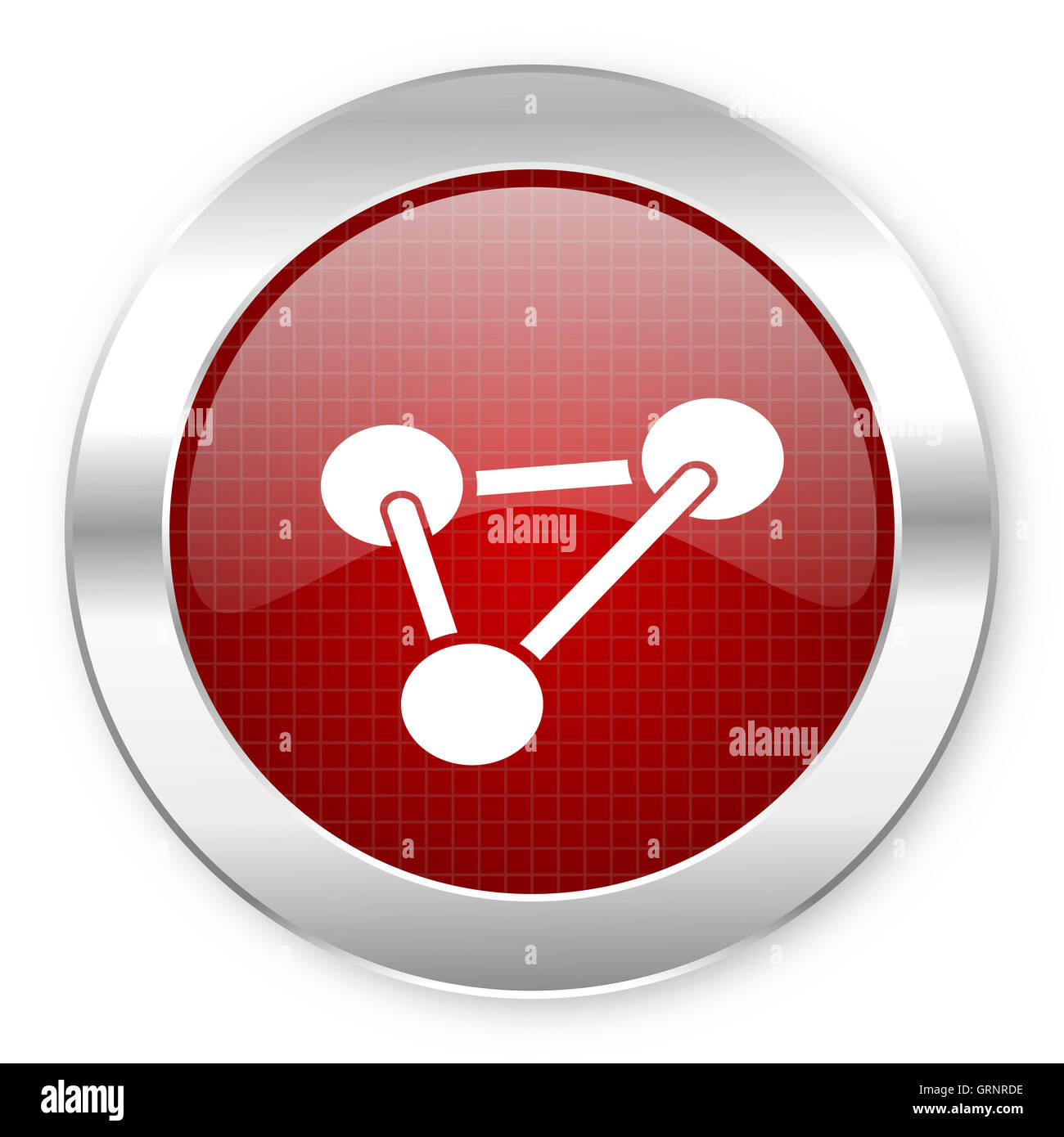 Red steel molecule hi-res stock photography and images - Alamy