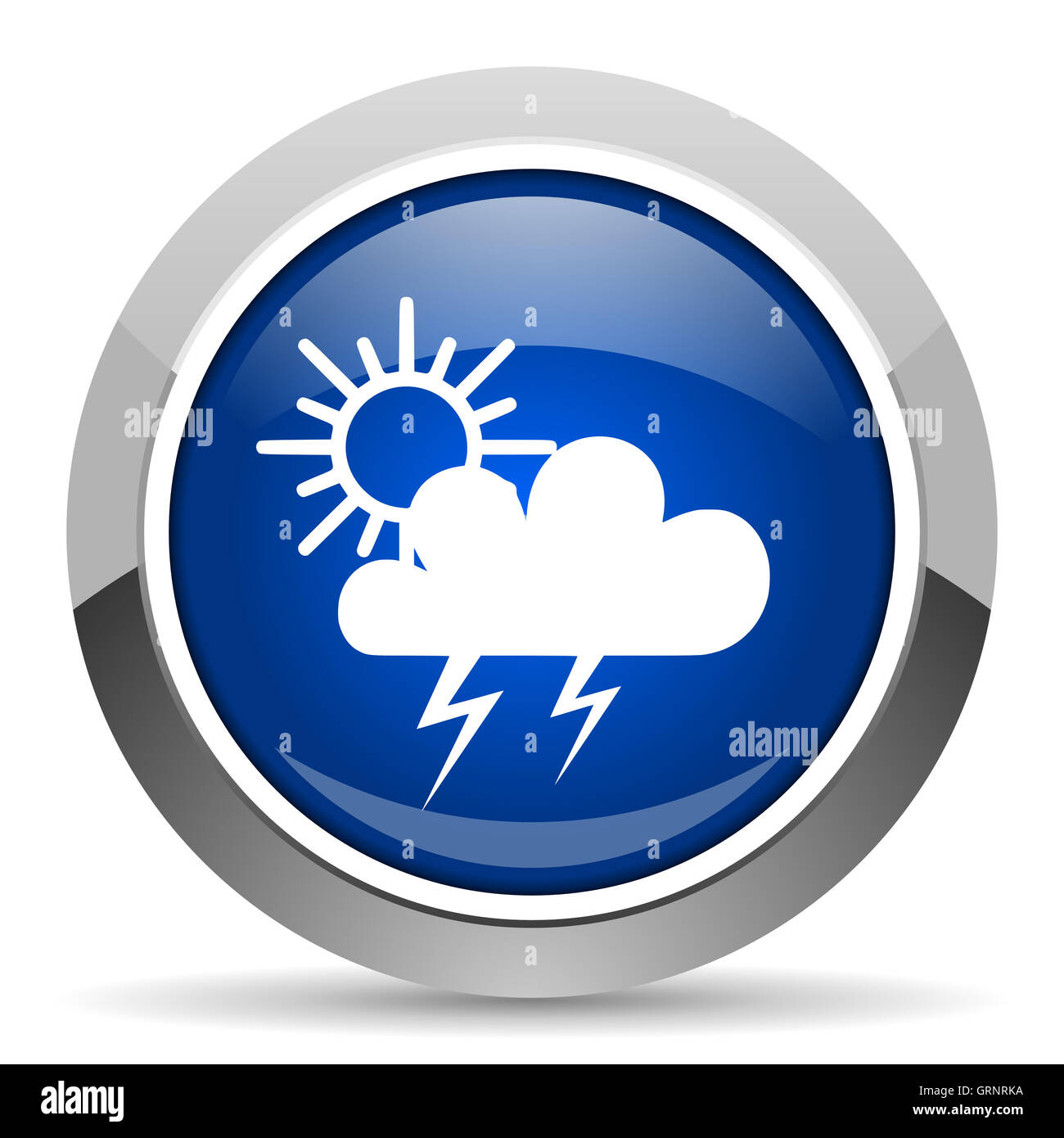weather forecast icon Stock Photo - Alamy