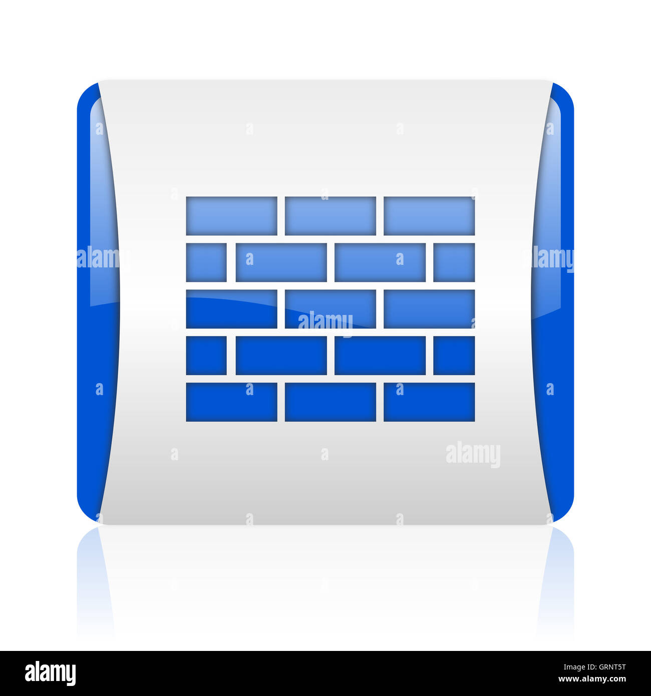 Safety blue 3d square hi-res stock photography and images - Alamy