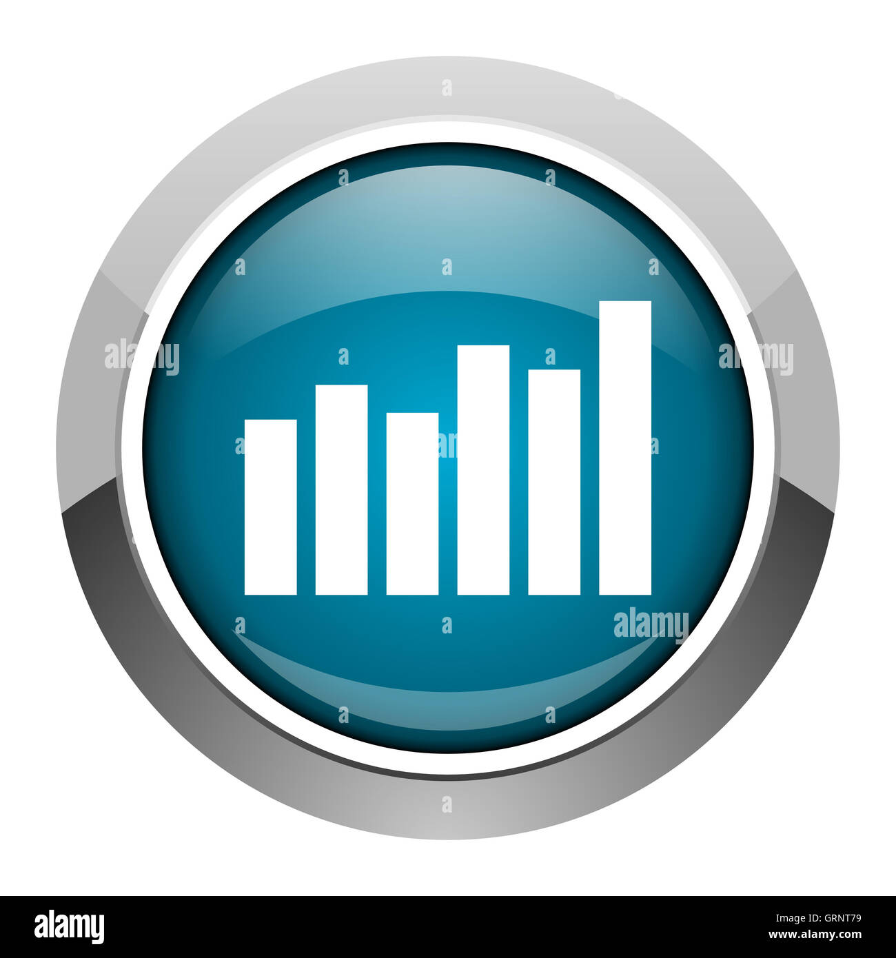 Bar graph icon hi-res stock photography and images - Alamy