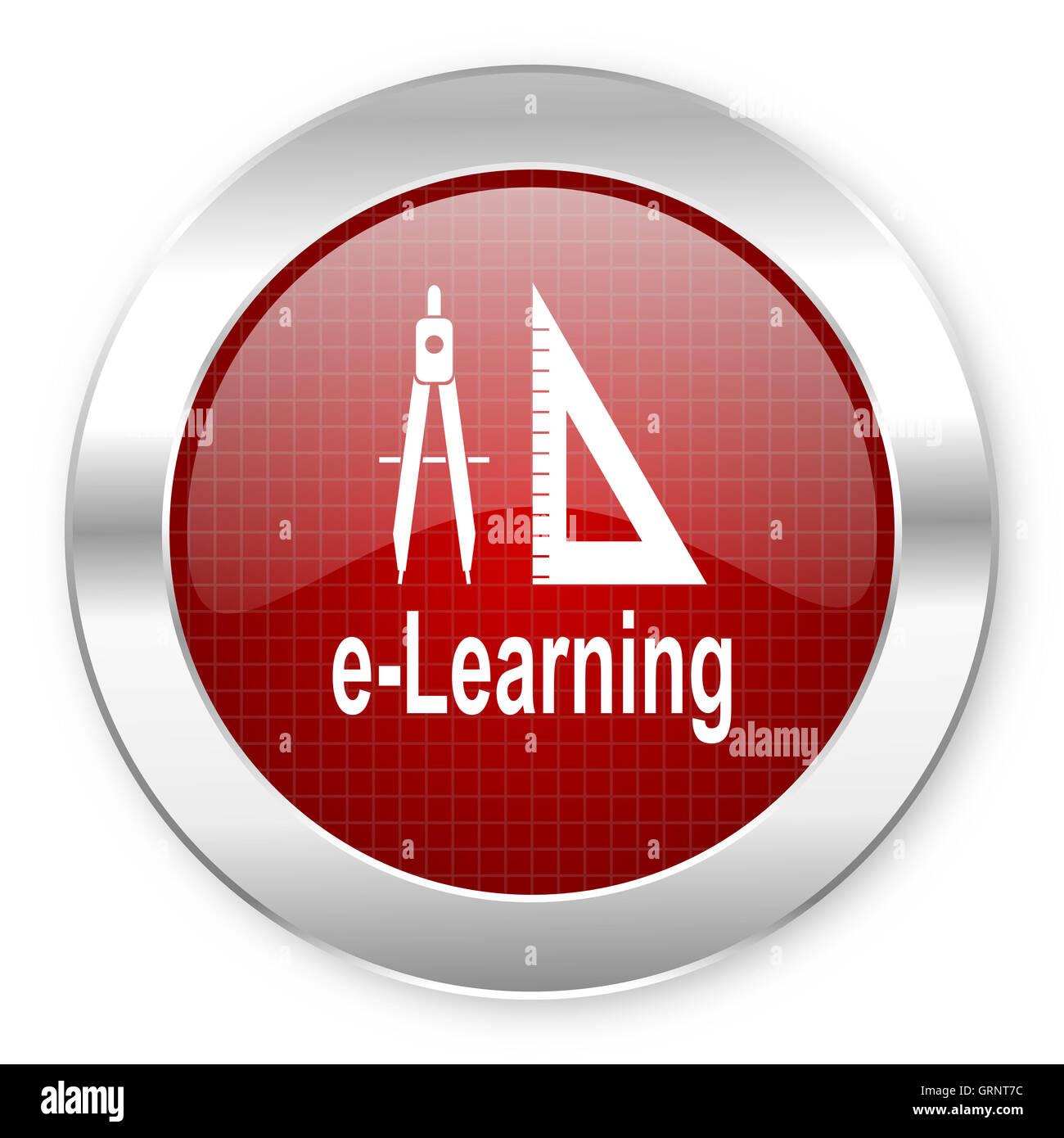 E learning icon hi-res stock photography and images - Alamy