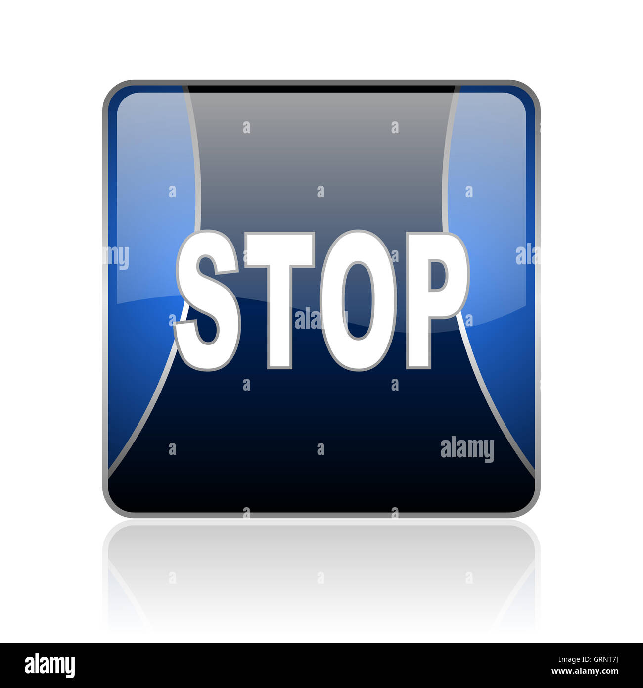 Stop square Cut Out Stock Images & Pictures - Alamy
