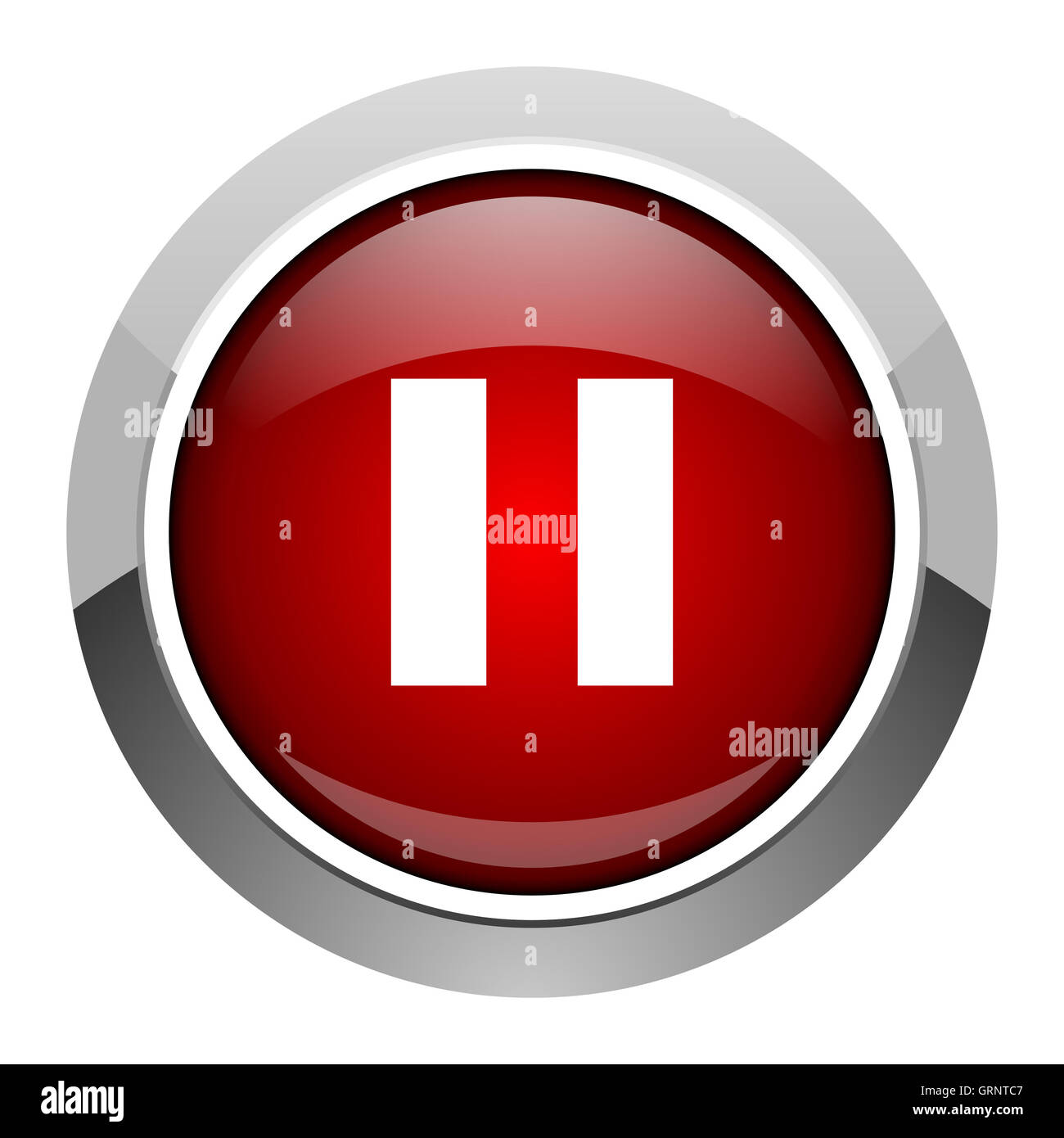 Pause symbol Cut Out Stock Images & Pictures - Alamy