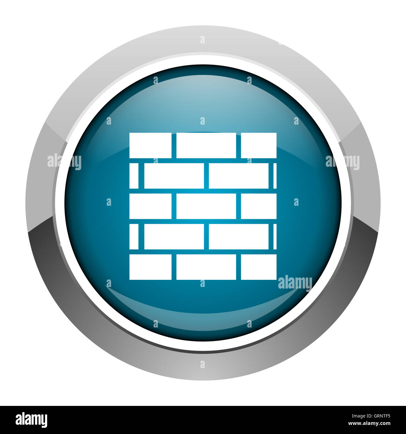 Firewall icon internet security Cut Out Stock Images & Pictures - Alamy