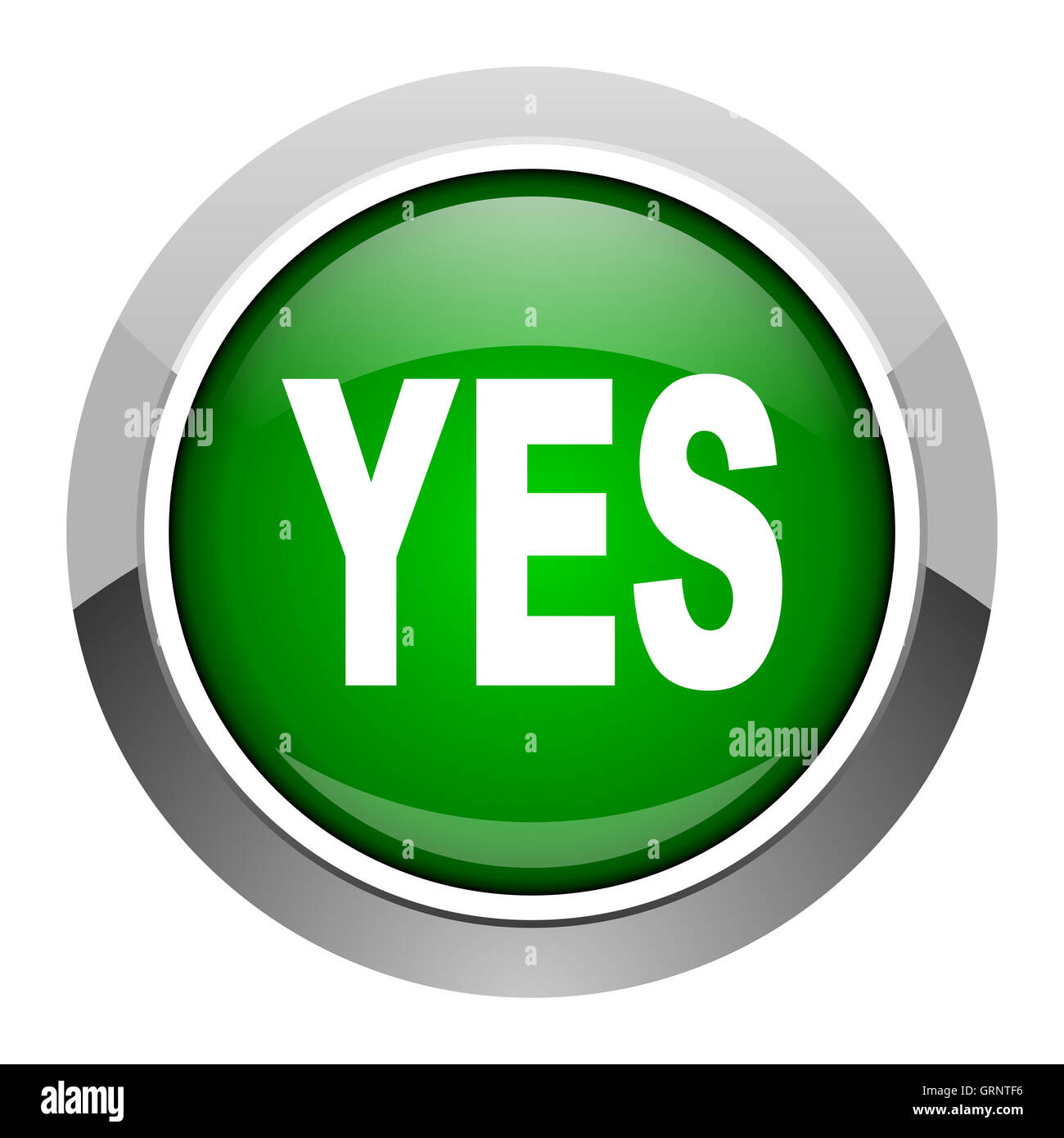 Yes icon hi-res stock photography and images - Alamy