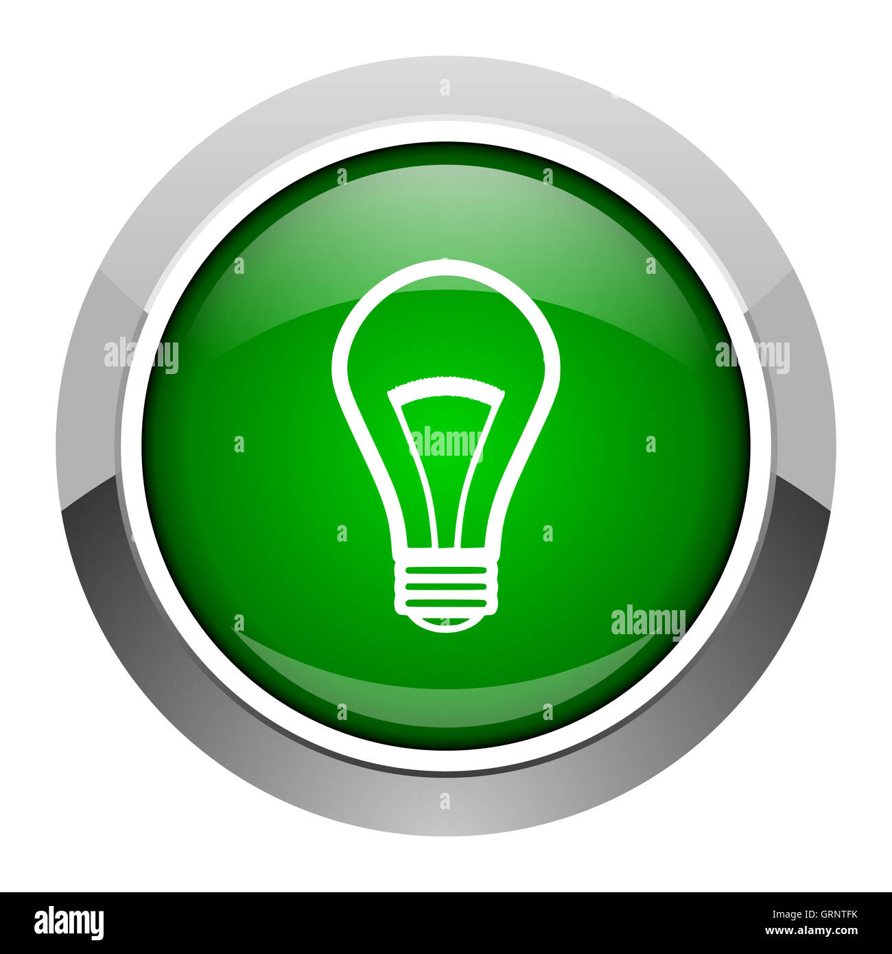 Light bulb icon hi-res stock photography and images - Alamy