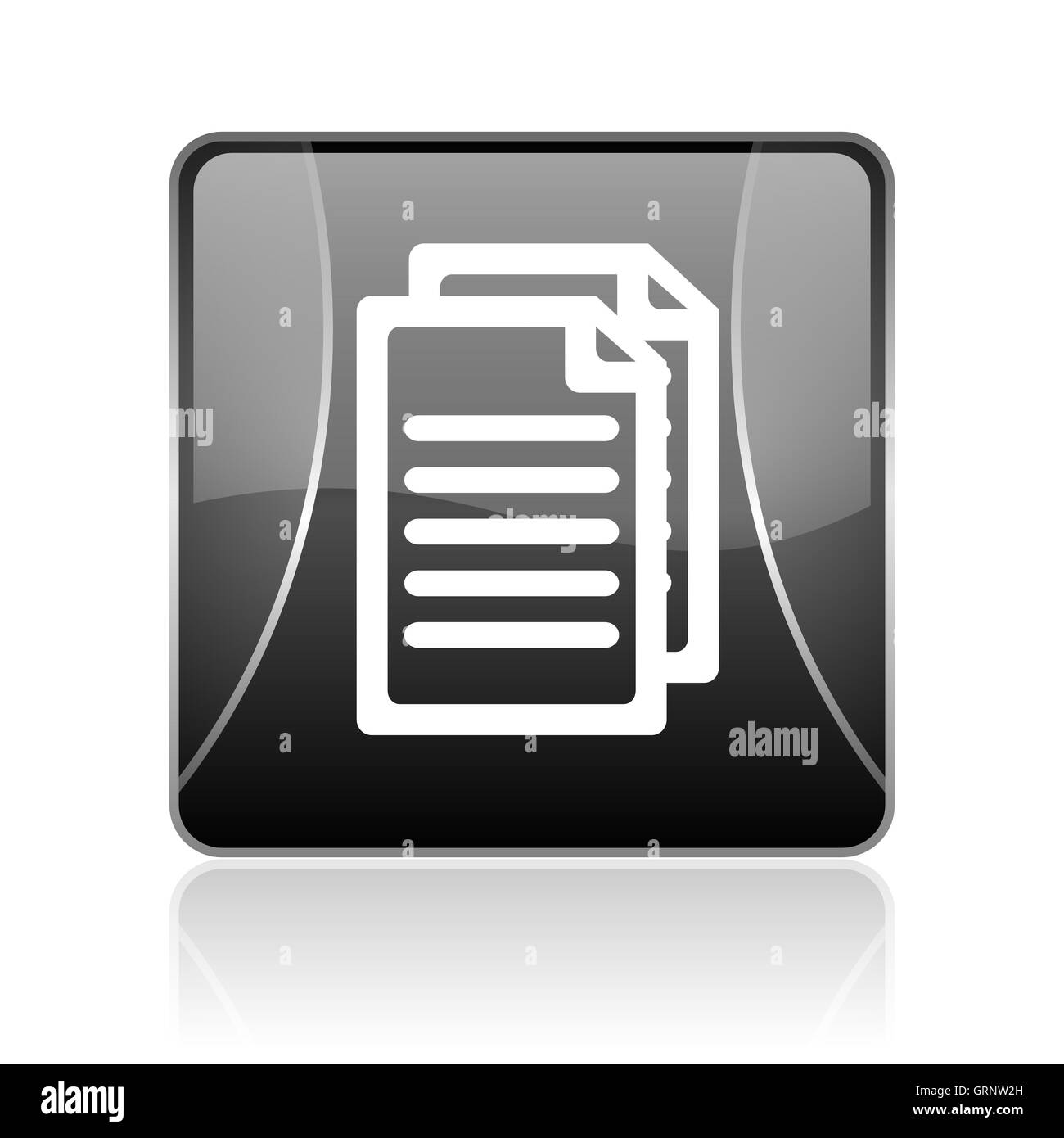 Document logo Black and White Stock Photos & Images - Alamy