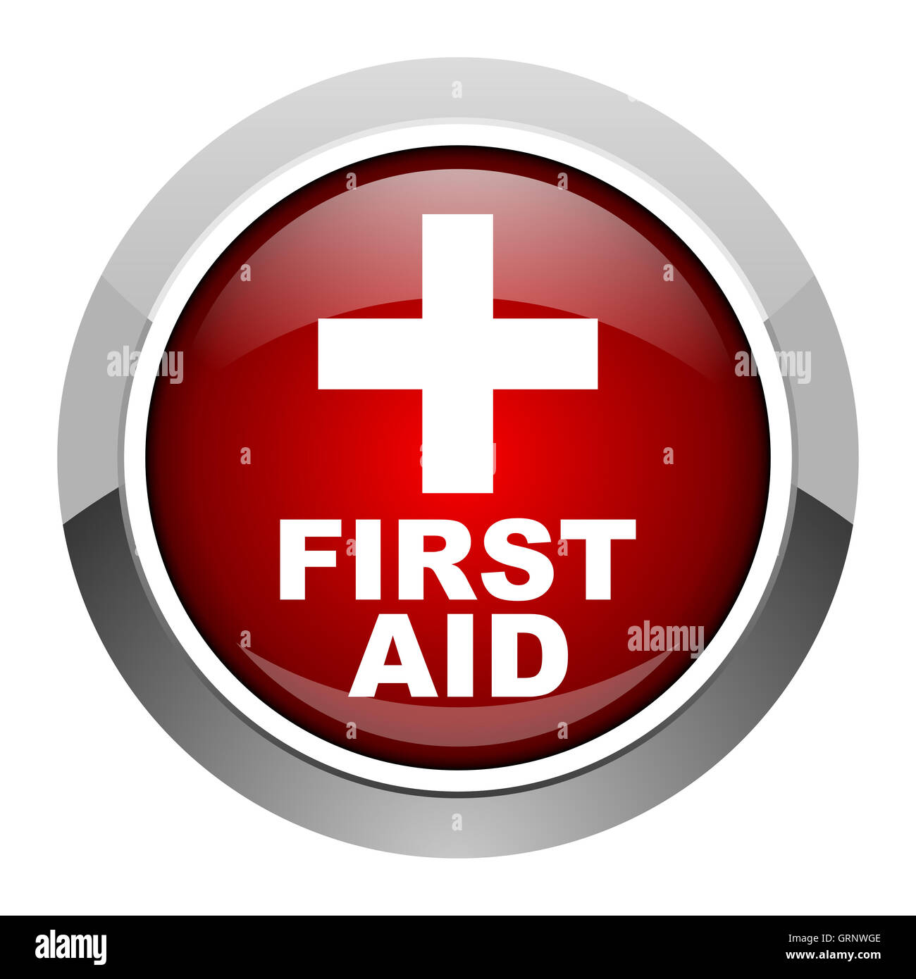 first aid icon Stock Photo - Alamy