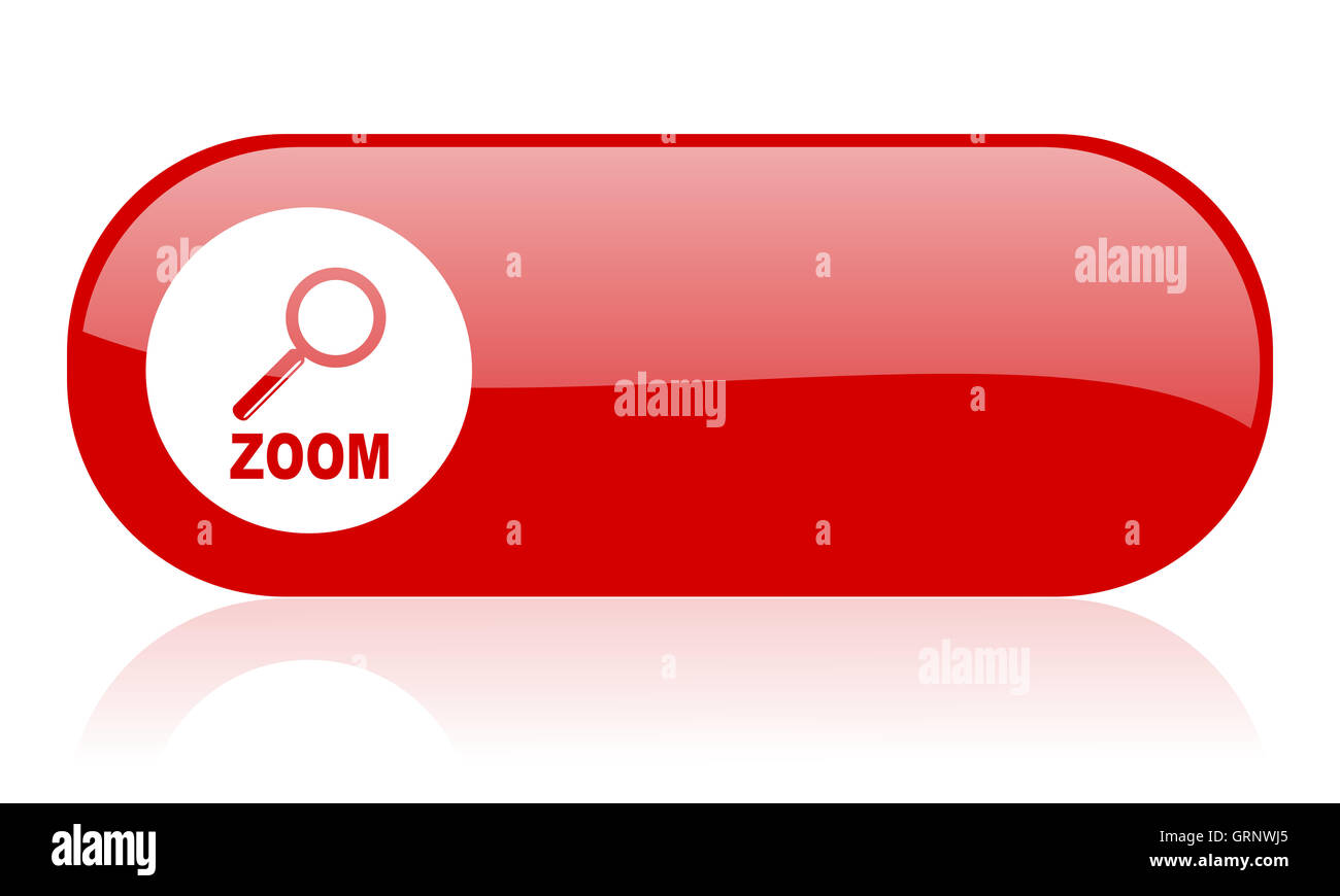 Zoom icon set Cut Out Stock Images & Pictures - Alamy