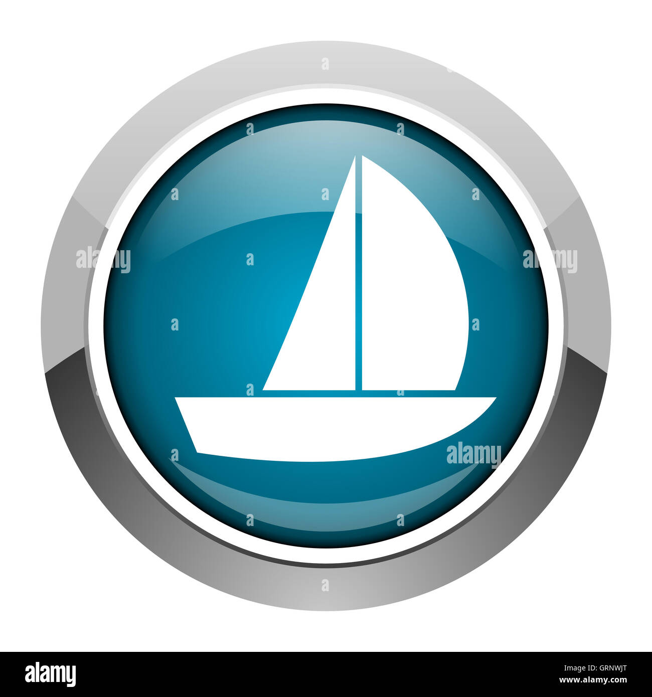 Yacht sailing sea Cut Out Stock Images & Pictures - Alamy