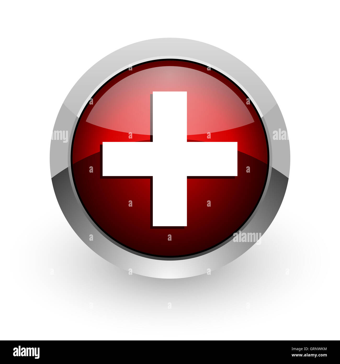 Emergency red Cut Out Stock Images & Pictures - Alamy