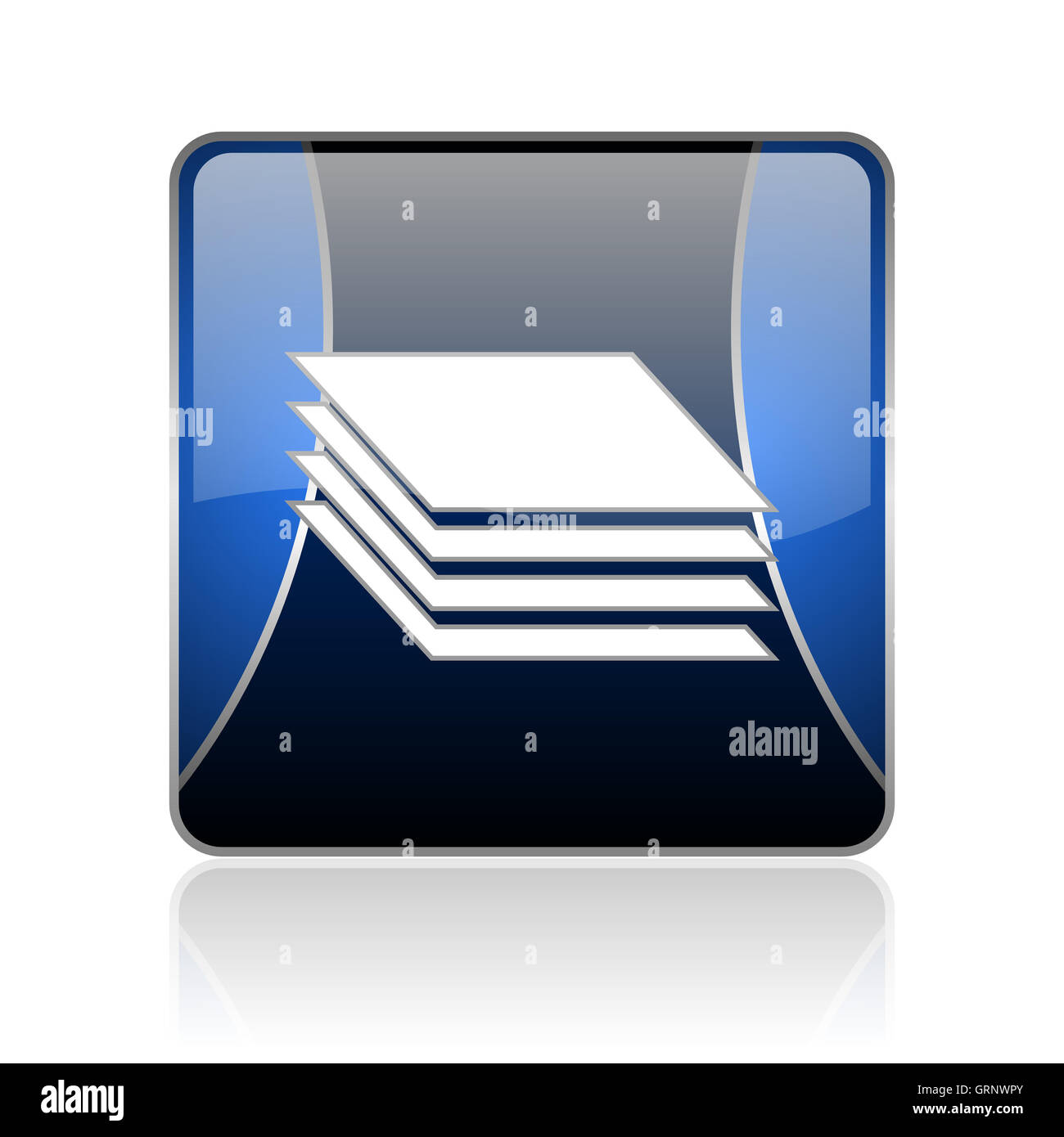 Blue layers Cut Out Stock Images & Pictures - Alamy