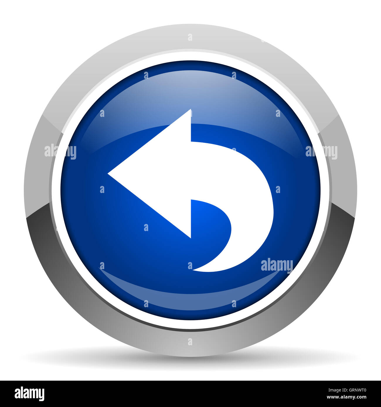 Go back icon hi-res stock photography and images - Alamy