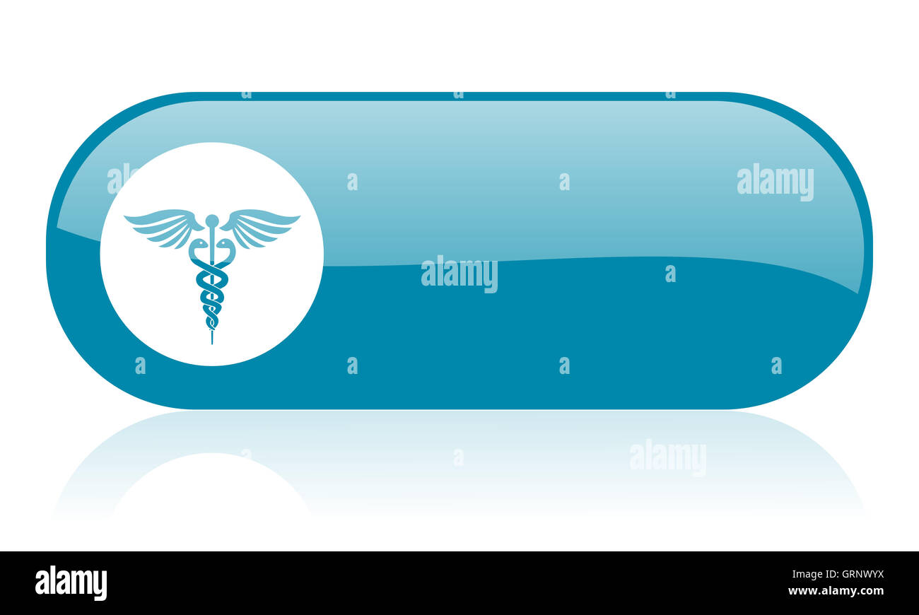 Caduceus medical icon hi-res stock photography and images - Alamy