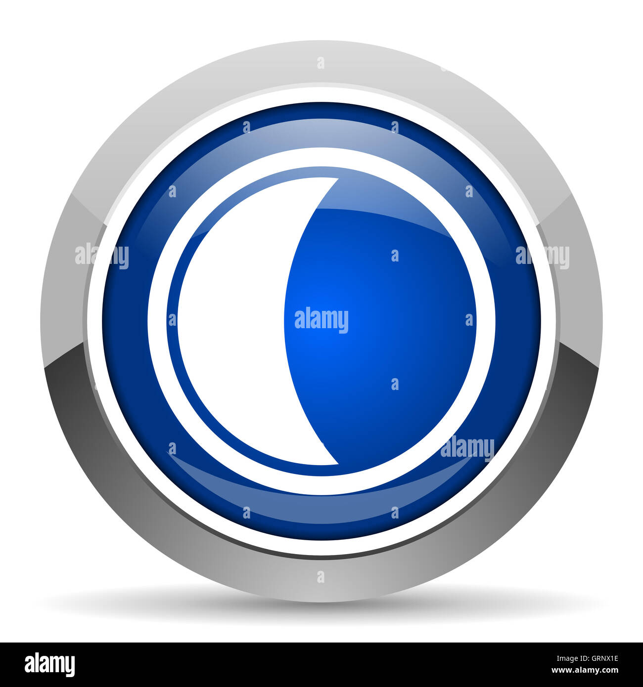 Moon icon hi-res stock photography and images - Alamy
