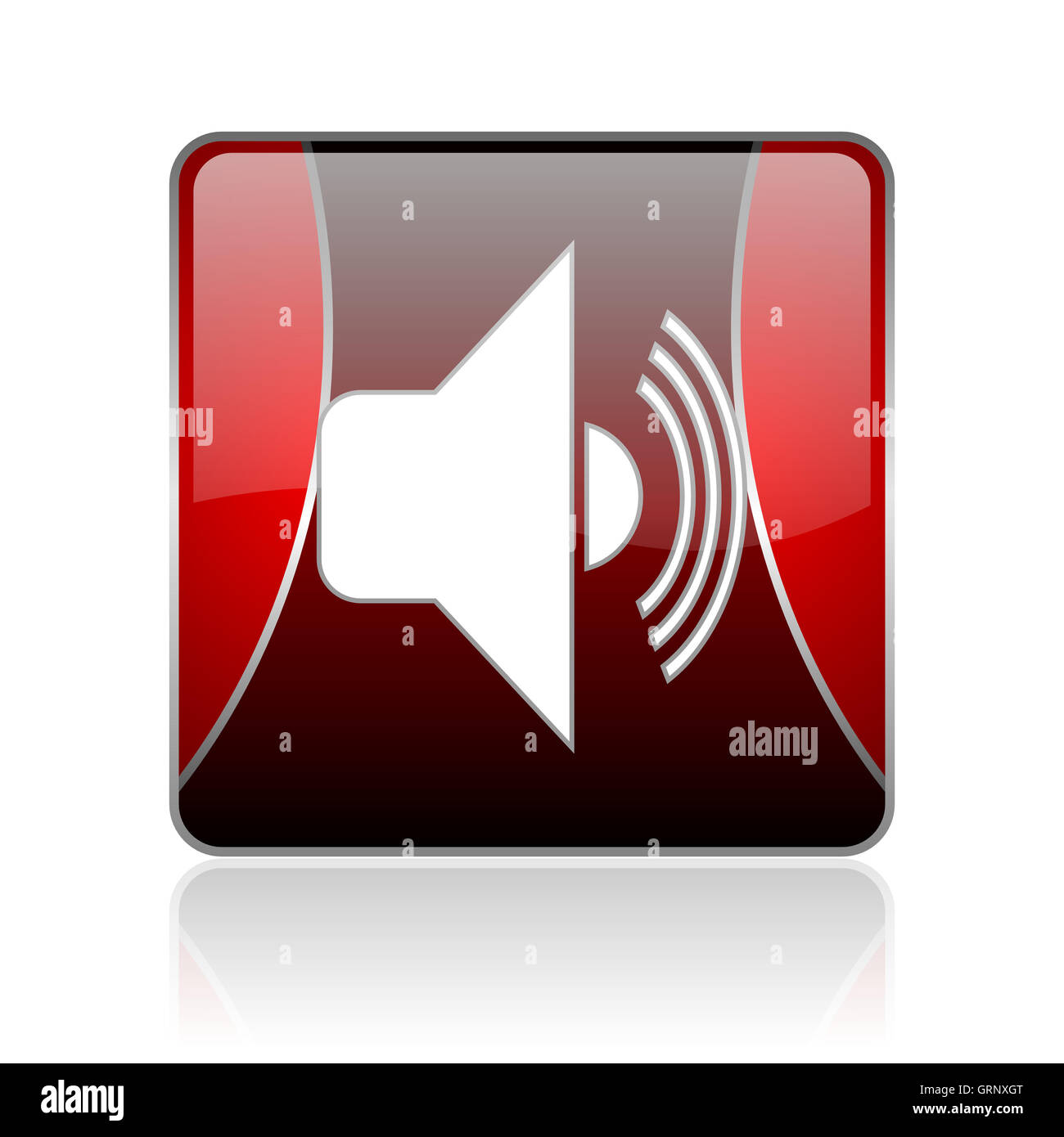 Black and red megaphone Cut Out Stock Images & Pictures - Alamy