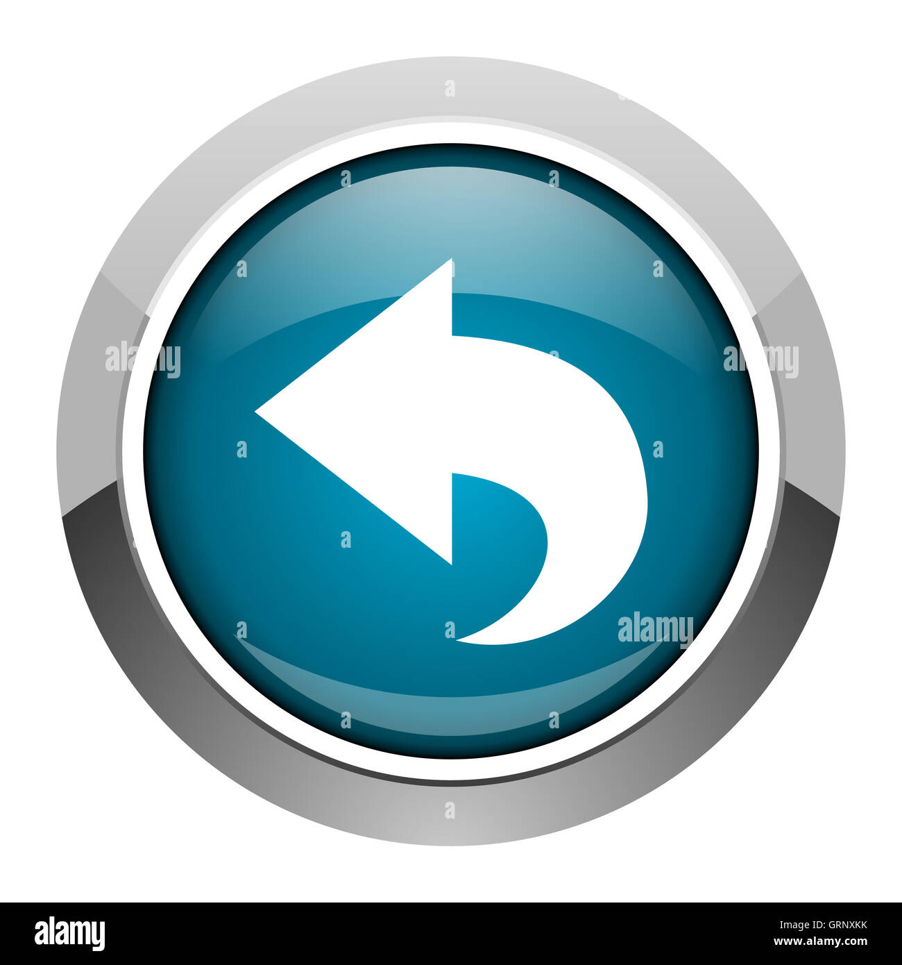 Go back icon hi-res stock photography and images - Alamy